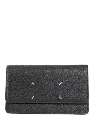 MAISON MARGIELA Four Stitches Chain Wallet - Black