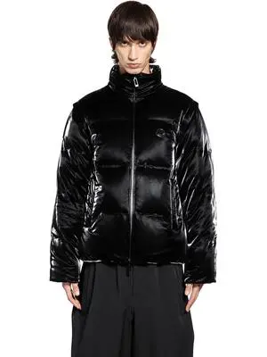 Moncler X Asap Rocky Throttle Reversible Down Jacket - Black