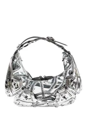 INNERRAUM Module M02 Small Half Moon Bag - Silver
