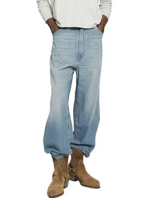 MAISON MARGIELA Wide Leg Jeans - Blue