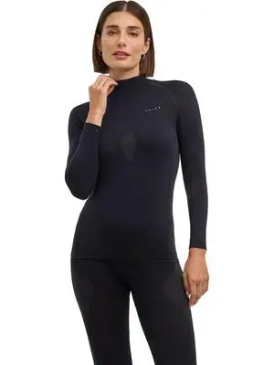 Falke FALKE Warm Long Sleeve Turtleneck Shirt Black