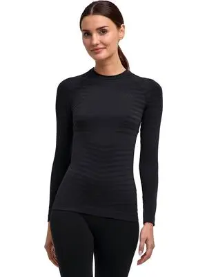 Falke Long Sleeve Thermal Shirt - Black