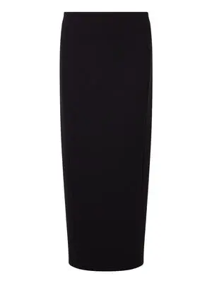 KHAITE KHAITE Lyle Crepe Midi Skirt