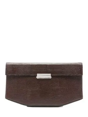 TOTEME TOTEME Clip Leather Shoulder Bag - Brown Multicolor