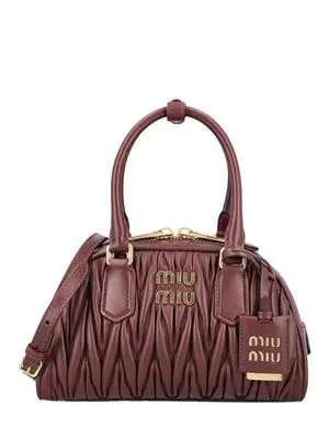 Miu Miu Arcadie Leather Handbag - Multicolor