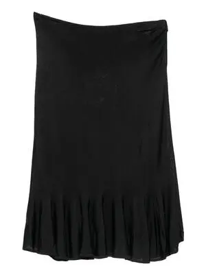 TOTEME Fluted Midi Skirt - Multicolor