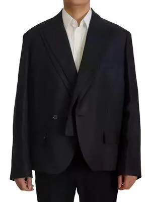 Dolce & Gabbana Double-breasted Peak-lapel Blazer - Blue