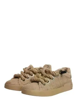 DOLCE & GABBANA Dolce & Gabbana Frayed Rope-Lace Sneakers