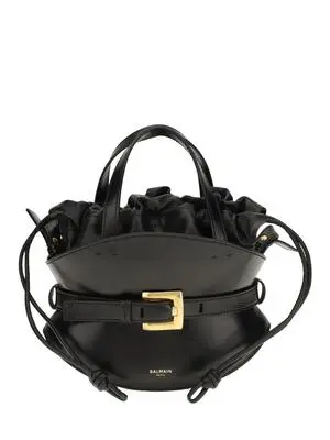 Balmain Mini Shoulder Bag - Black