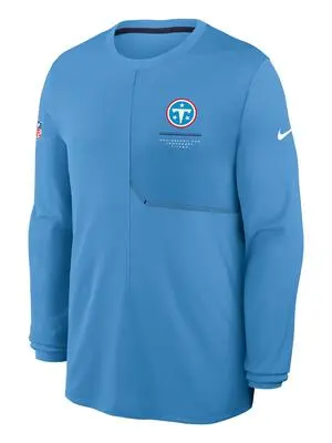 Nike Tennessee Titans Nfl Dri-fit Long-sleeve Top - Blue