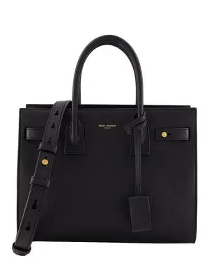 Saint Laurent Sac De Jour Baby Tote Bag - Black