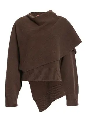 ALTUZARRA Altuzarra Palmer Asymmetrical Crewneck Sweater