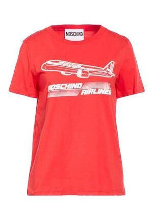 Moschino Cotton T-shirt With Graphic Print - Platinum