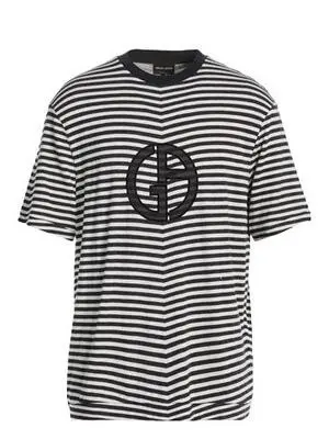 Giorgio Armani T-shirt Size Viscose, Elastane - Blue