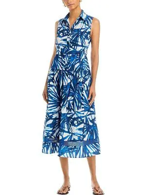 AREA STARS Ruki Printed Midi Dress - Multi