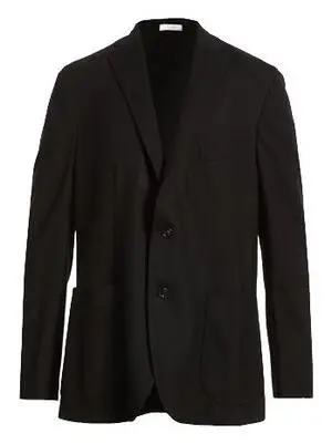Boglioli Blazer Size Virgin Wool - Black