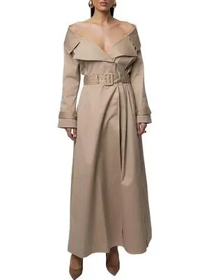 JLUXLABEL Jluxlabel Soft Authority Trench Coat