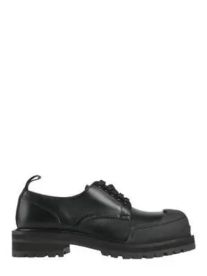 Marni Lace-up Leather Shoes - Black