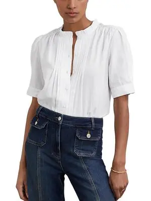 REISS Aurelia Top - Ivory