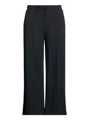 Karl Lagerfeld Wide-leg Jersey Pants - Black