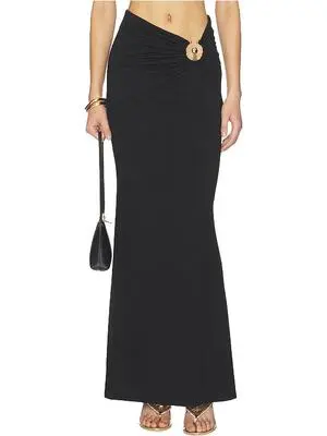 SUPERDOWN Superdown Clayre Maxi Skirt With Gold-Tone Hardware
