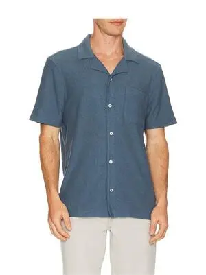 Paige Oliver Shirt In Blue - Lakeside