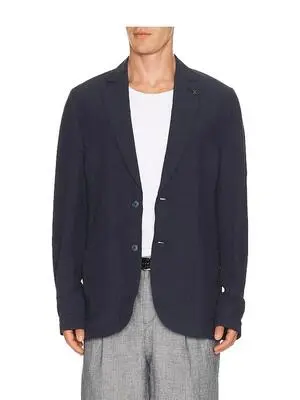 DISTRETTO12 Distretto12 Certo Blazer In Navy. Blue