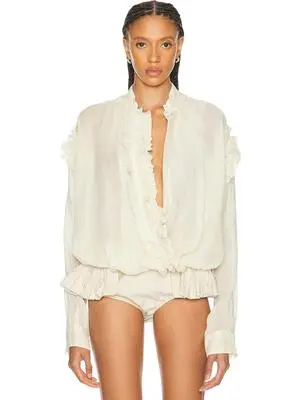 Dries Van Noten Cenver Shirt - Ivory