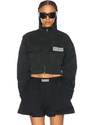 Balenciaga Cropped Jacket - Black