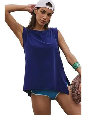 Free People FP Movement Hot Shot Boat Neck Tank Jam