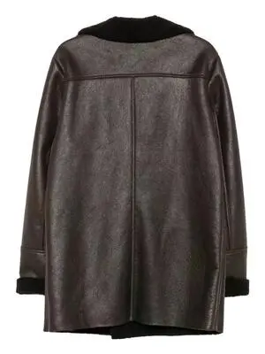 SALVATORE SANTORO Double-breasted Coat - Brown