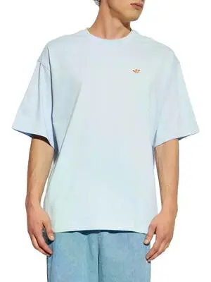 Adidas Trefoil Graphic-print T-shirt - Blue
