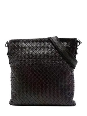 Bottega Veneta Nappa Intrecciato Vn Crossbody Bag - Brown