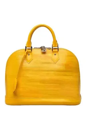 LOUIS VUITTON Epi Alma Pm Handbag - Yellow