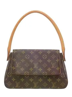 LOUIS VUITTON Monogram Mini Looping Shoulder Bag - Brown