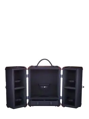 THE MARTHA, BY BACCARAT Oak Louxor Octogone Trunk - Clear