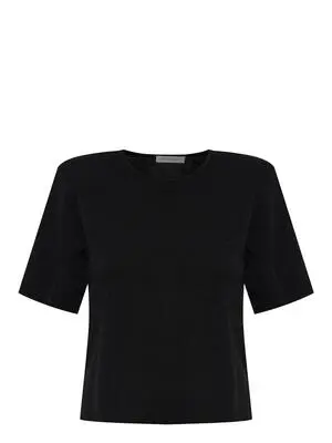 BY MALENE BIRGER Amber" Knit Top - Black