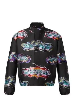LOUIS VUITTON Graffiti Print Blouson Jacket - Multicolor