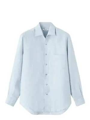 Loro Piana André Buttoned Shirt - Blue