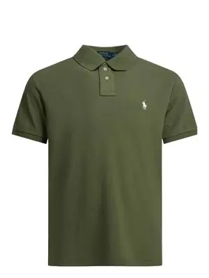 Polo Ralph Lauren Logo-embroidered Straight Hem Polo Shirt - Green