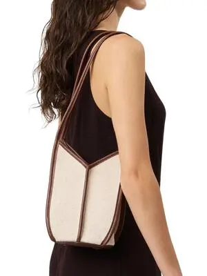 Hereu HEREU Calella Bucket Canvas Bag White