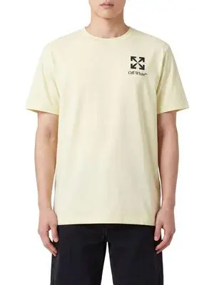 OFF-WHITE Cotton T-shirt With Arrow Logo
