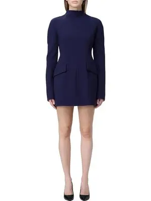 Sportmax Long Sleeve Dress - Blue