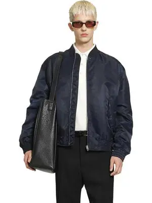 Valentino Garavani Vlogo Bomber Jacket - Blue