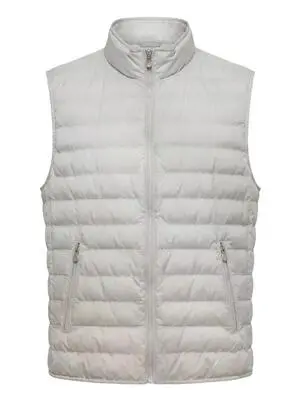Brunello Cucinelli Quilted Gilet - Grey