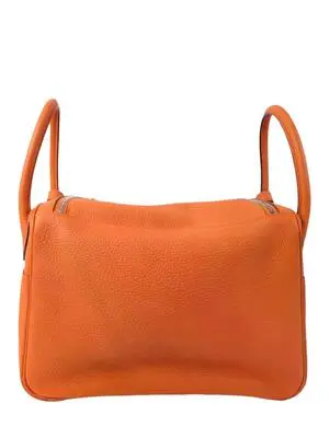 Hermès Lindy 30 Tote Bag - Orange