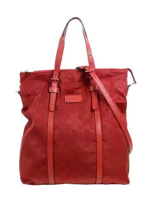 Gucci Gg Two-way Tote Bag - Red