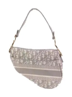 Dior Medium Saddle Shoulder Bag - Grey