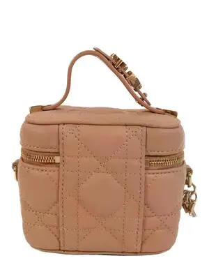 Dior Lady Quilted Tote Bag - Neutrals