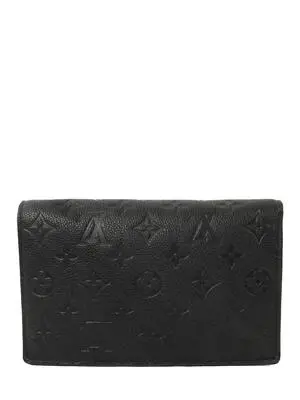 LOUIS VUITTON Vavin Monogram Empreinte Chain Shoulder Bag - Black